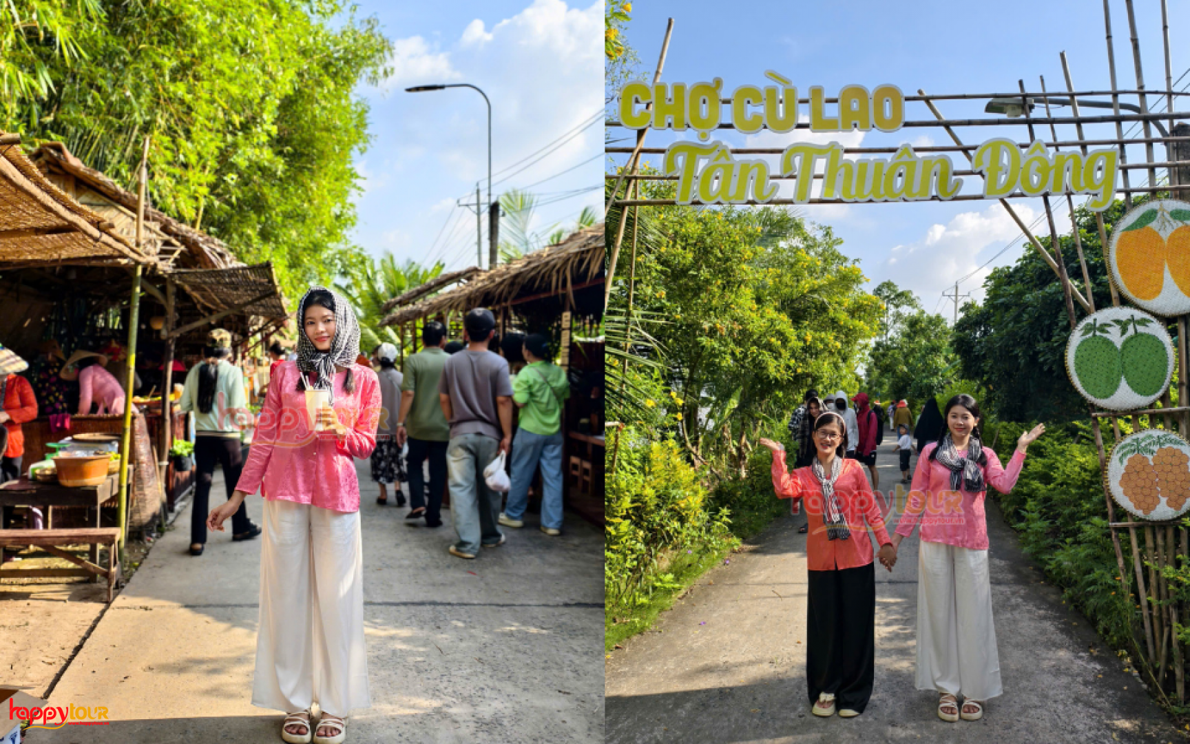 TOUR ĐỒNG THÁP - LÀNG HOA - QUÝT HỒNG - CHỢ QUÊ 1 NGÀY